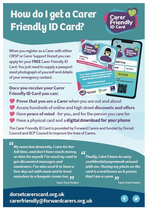 Carers ID card - Mid Dorset Primary Care Network